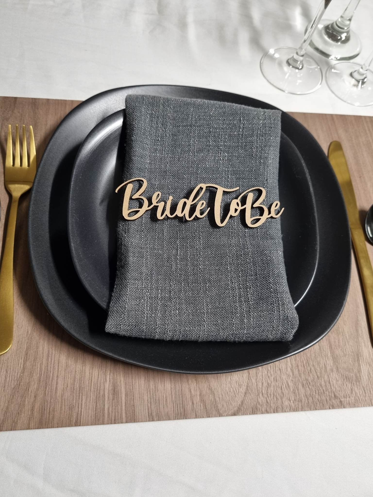 Wooden Placecards - Weddings and events | The Laser Shark Shop