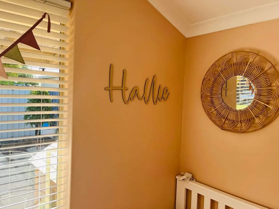 Personalised Wooden Wall Names - Large Sizes | The Laser Shark Shop