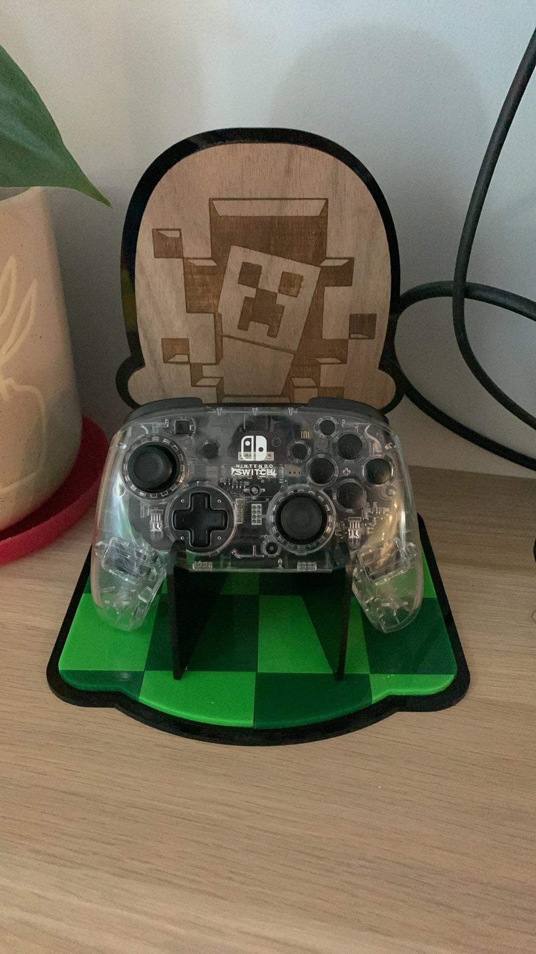 Minecraft Headset/Controller Stands | The Laser Shark Shop